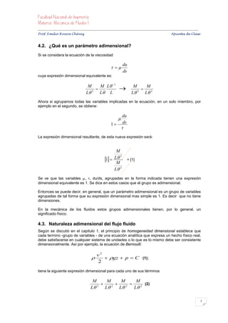 Analisis dimensional-similitud | PDF