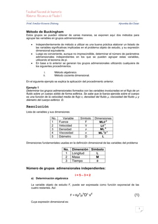 Analisis dimensional-similitud | PDF
