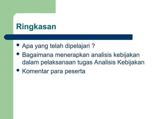 analisis kebijakan publik pengantar kuliah 1.ppt