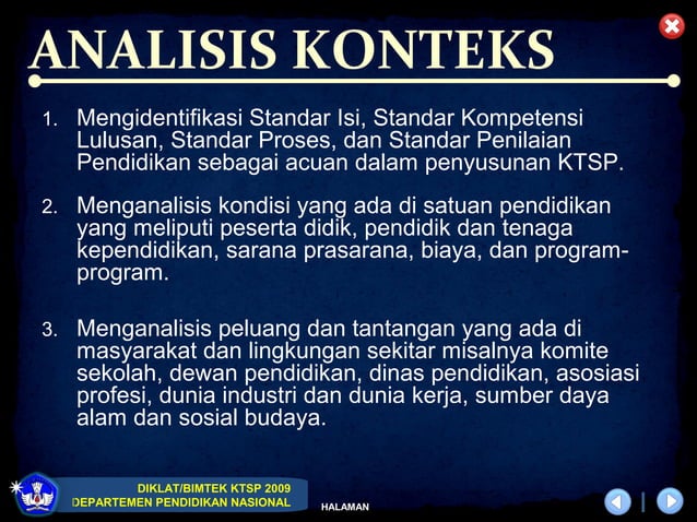 Analisis konteks | PPT