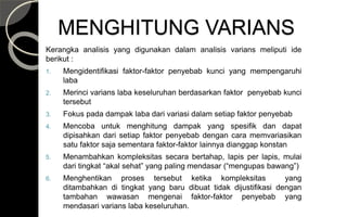 Analisis laporan-kinerja-keuangan | PPTX