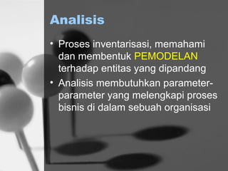 Analisis proses-bisnis modul 3 | PPT