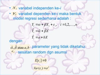 analisis-regresi STATISTIK TEKNIK SIPIL .ppt