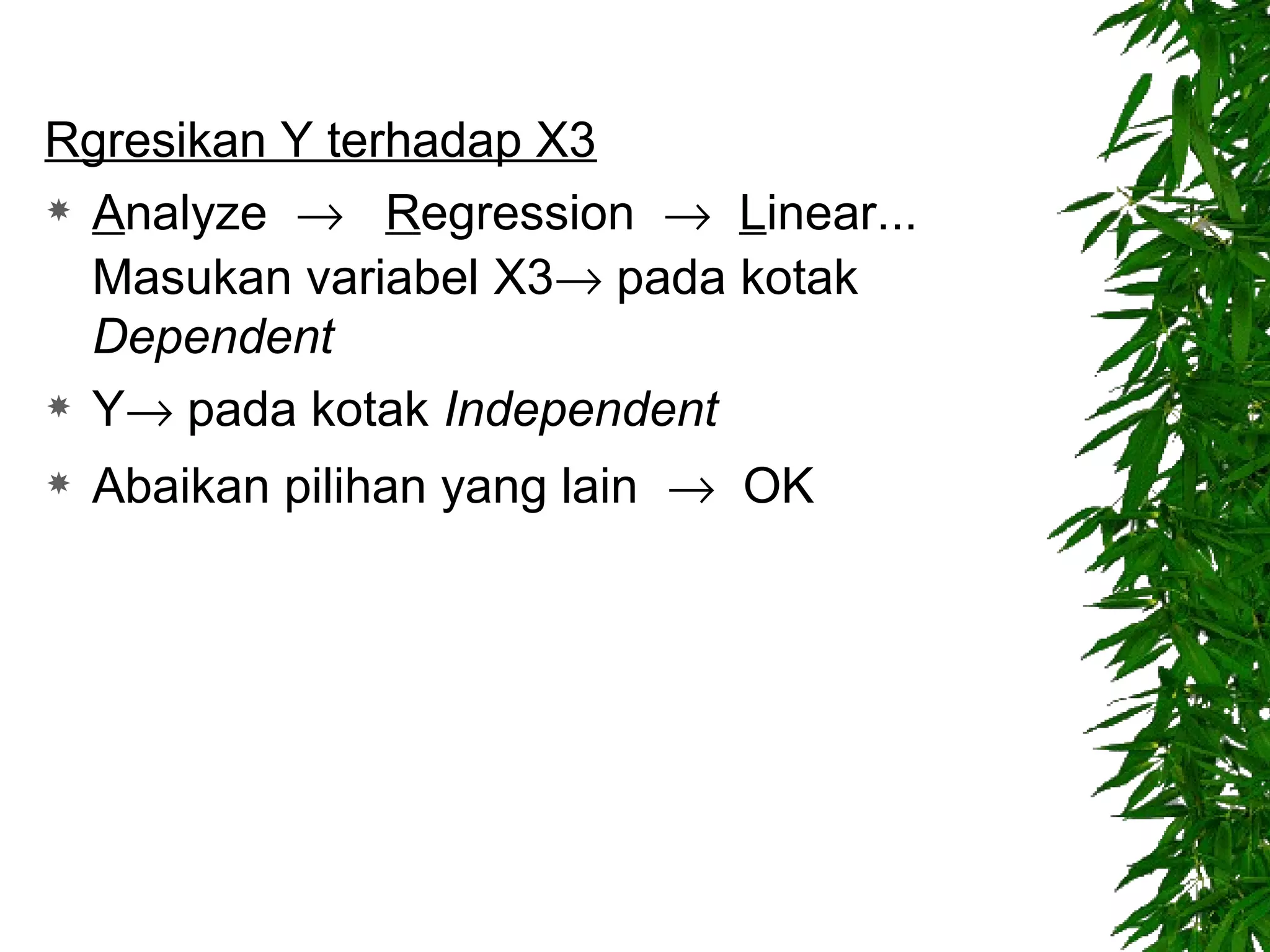 Analisis regresi-dengan-variabel-moderating-dan-intervening 20091 (1) | PPT