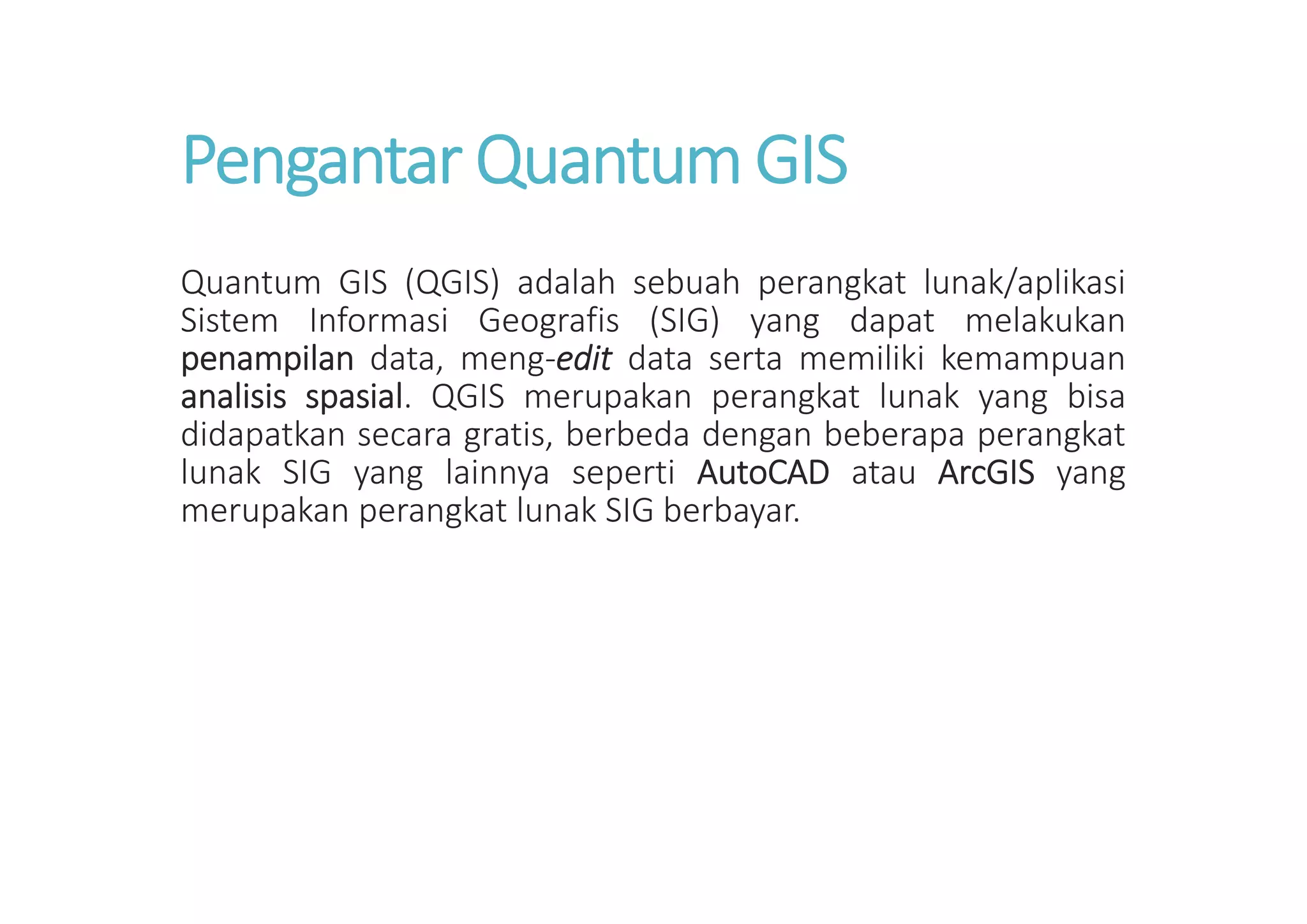 Analisis spasial | PDF
