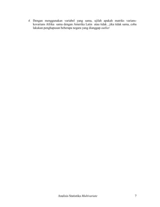Analisis statistika-multivariate | PDF