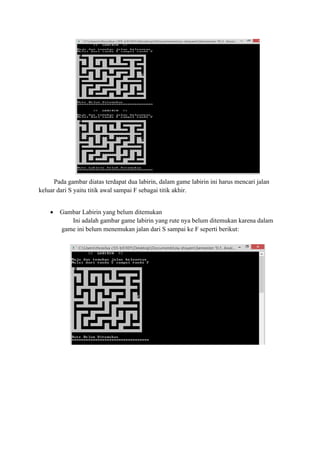 Analisis Algoritma Terhadap Permainan Labirin | PDF