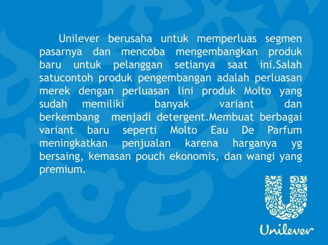 Analisis Ansoff Matrix Pada PT Unilever Indonesia.pptx