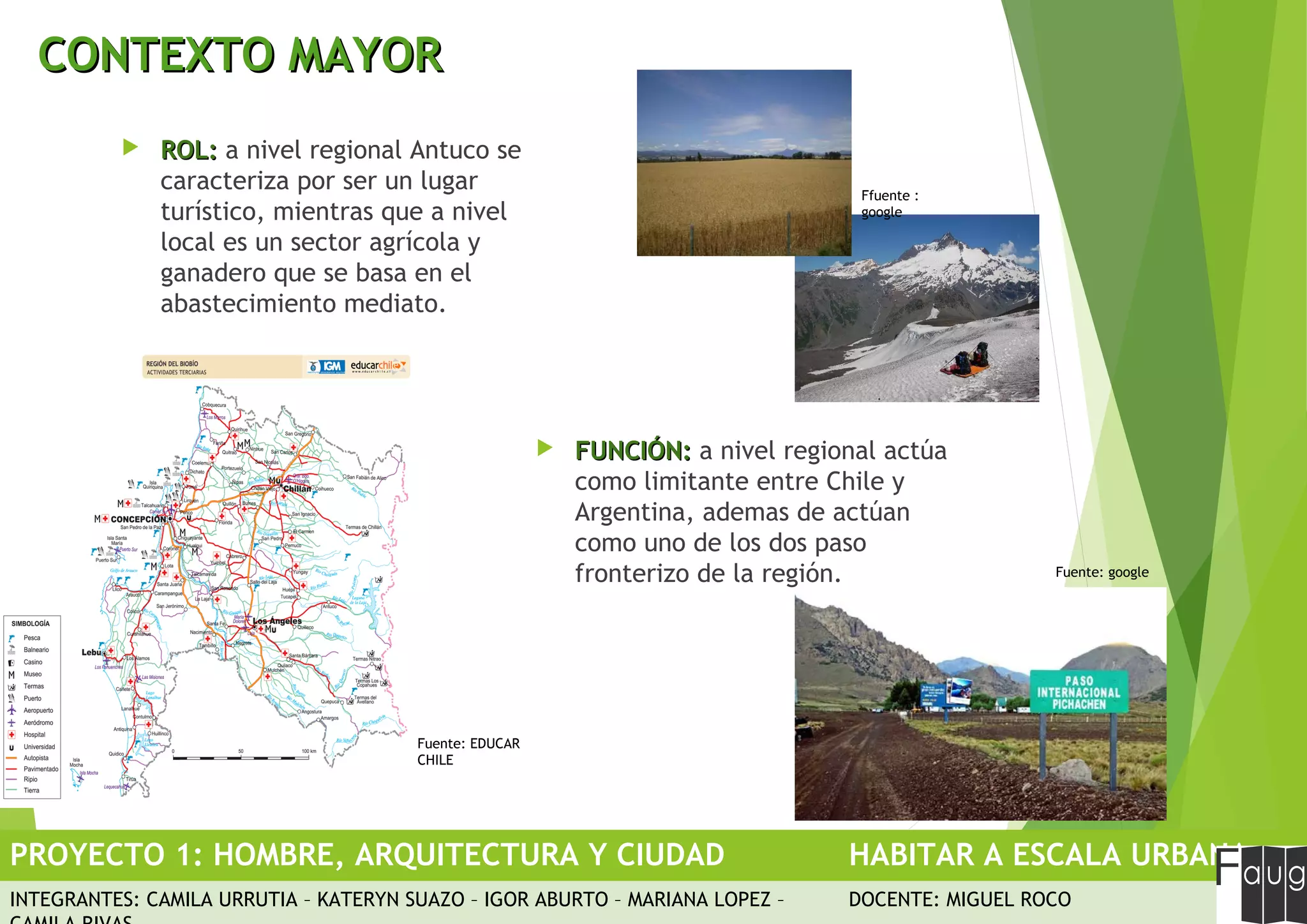 Analisis Antuco final | PPT