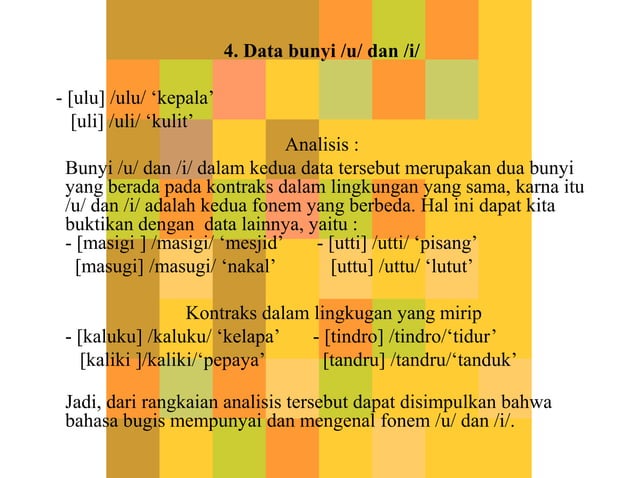 Analisis bahasa bugis wajo dan sinjai | PPTX