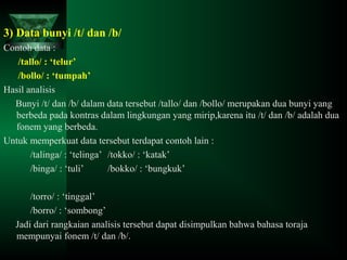 Analisis bahasa tator | PPT
