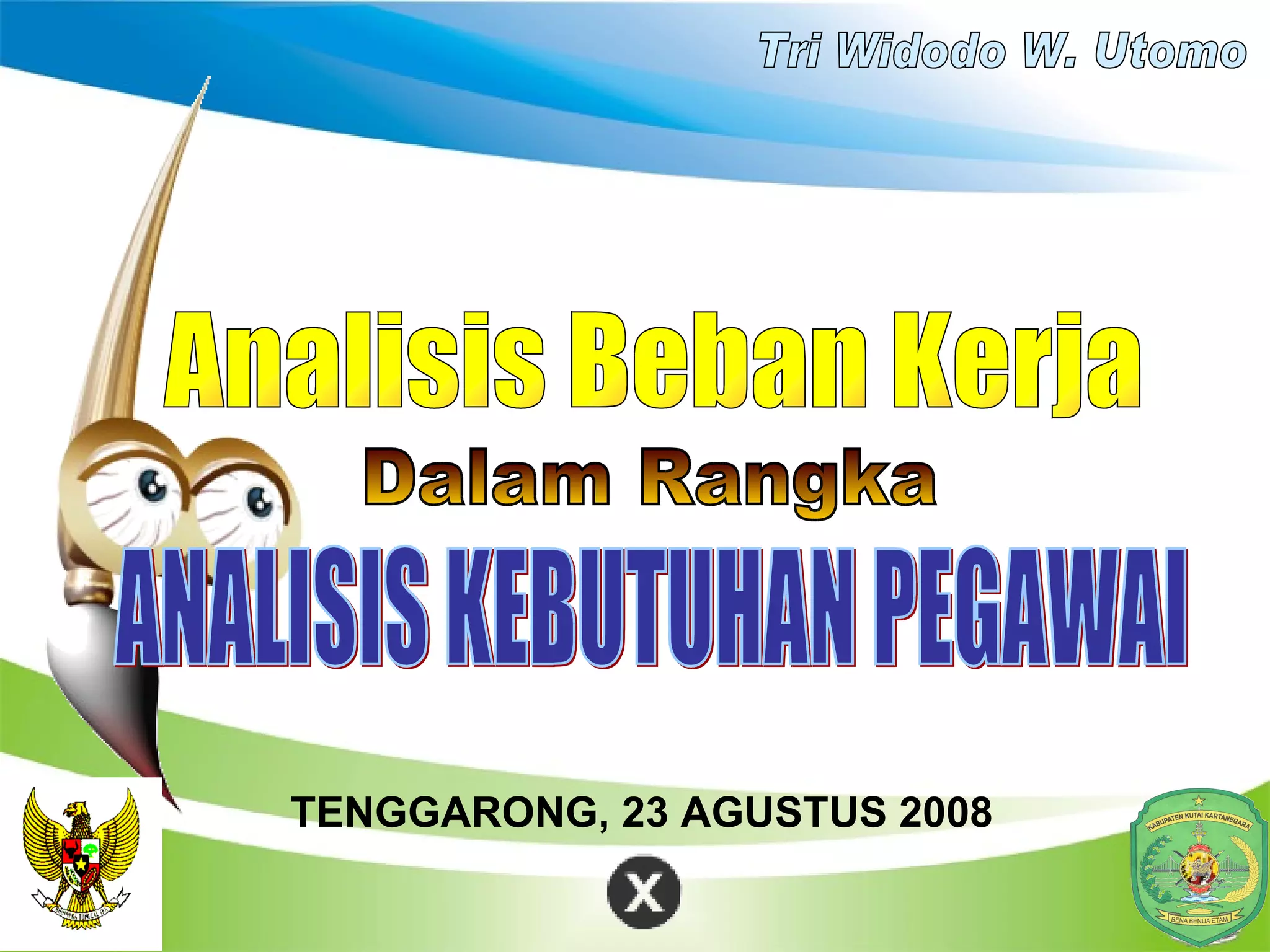 Analisis Beban Kerja | PPT