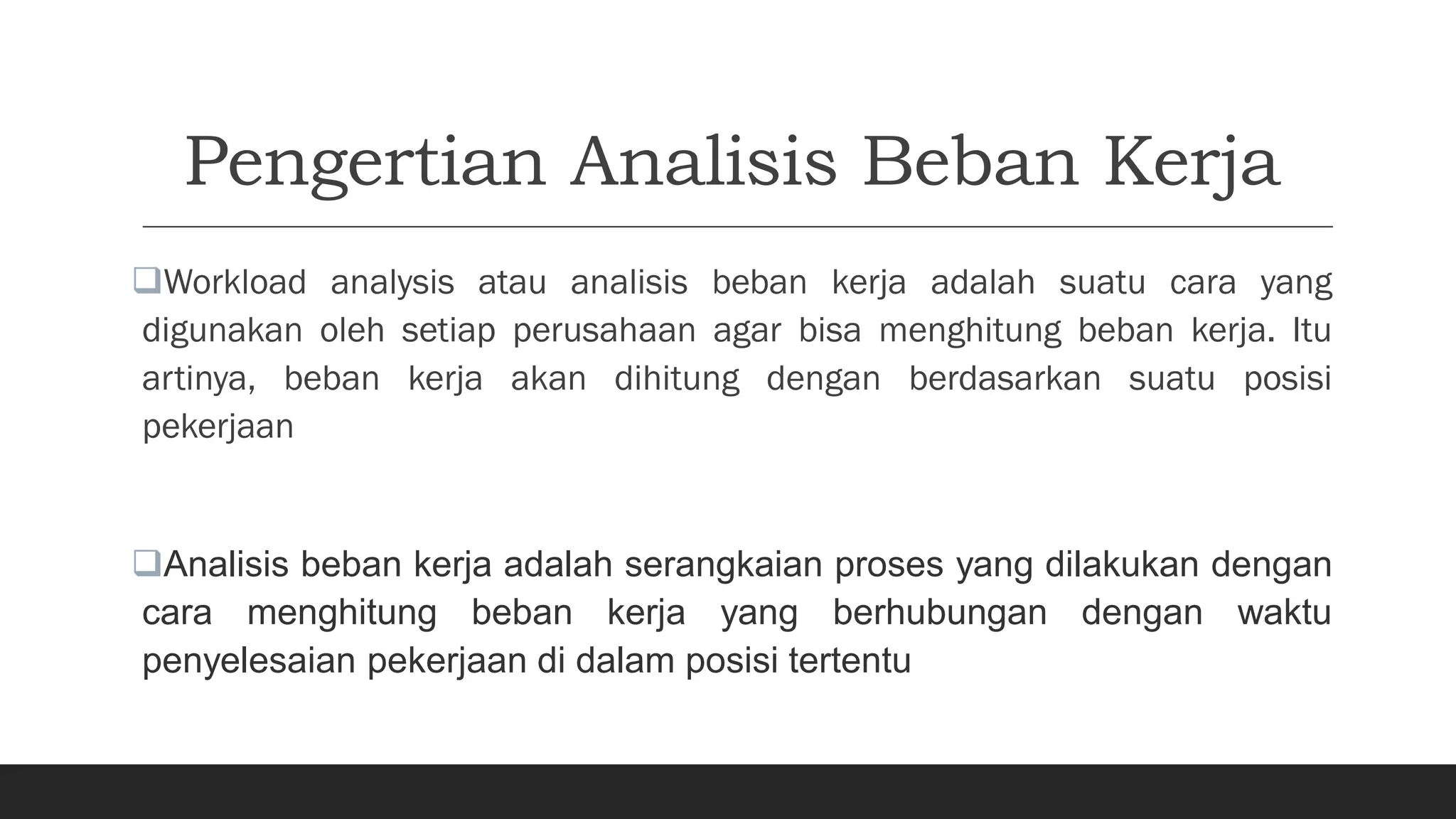 Analisis Beban Kerja (ABK) dalam menghitung jumlah pegawai dalam suatu intitusi | PDF