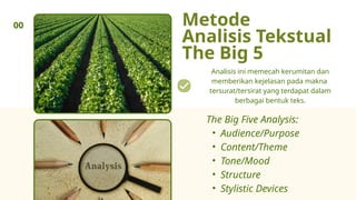 Analisis Big 5 - Analisis Tekstual.pptx