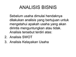 Analisis bisnis | PPT
