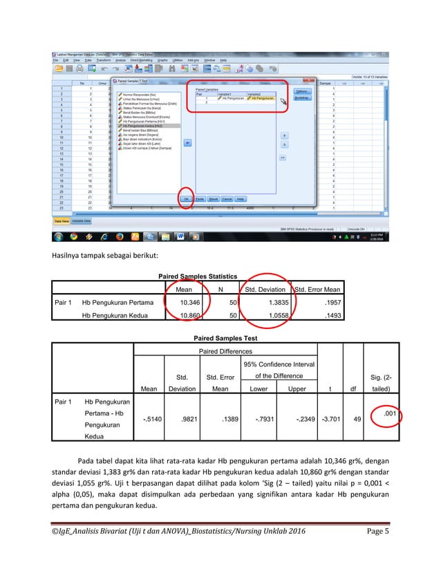 Analisis bivariat uji_t_dan_anova_data_kategorik_dan_numerik | PDF