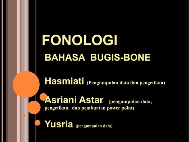 Analisis bugis bone | PPTX