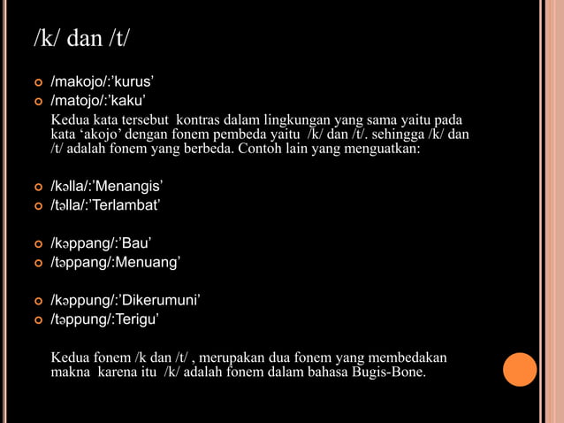 Analisis bugis bone | PPTX