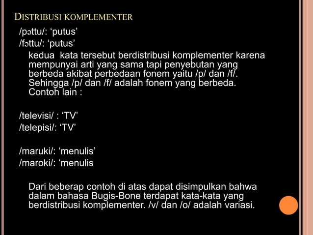 Analisis bugis bone | PPTX