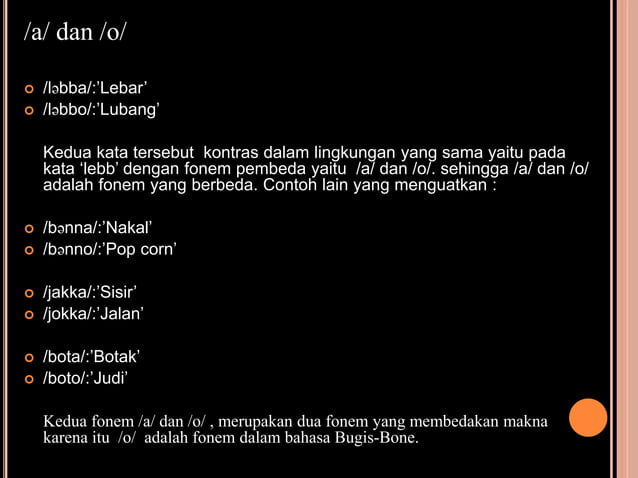 Analisis bugis bone | PPTX