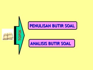 Analisis butir soal (analisa butir soal).ppt