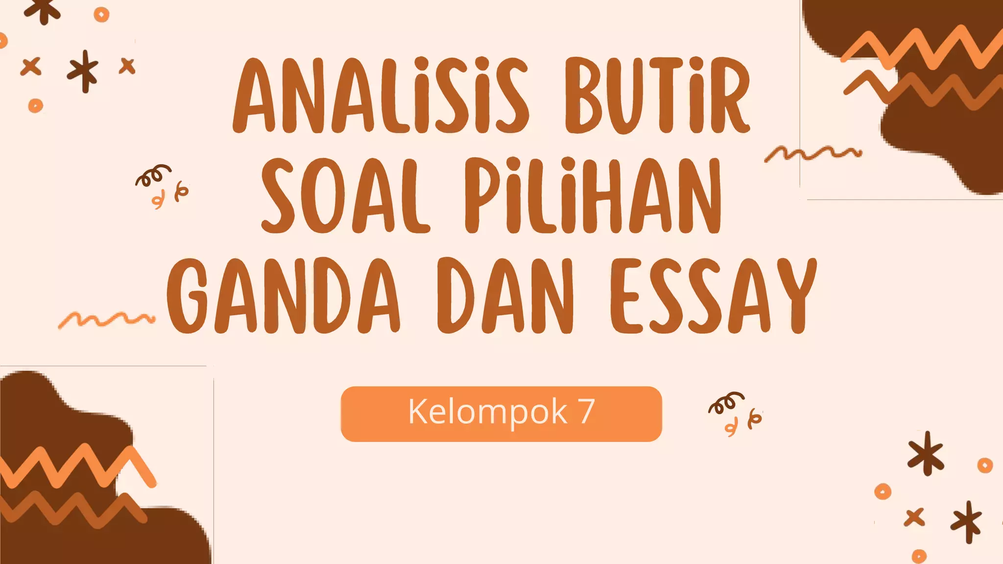 Analisis Butir Soal Pilihan Ganda Dan Essay.pptx