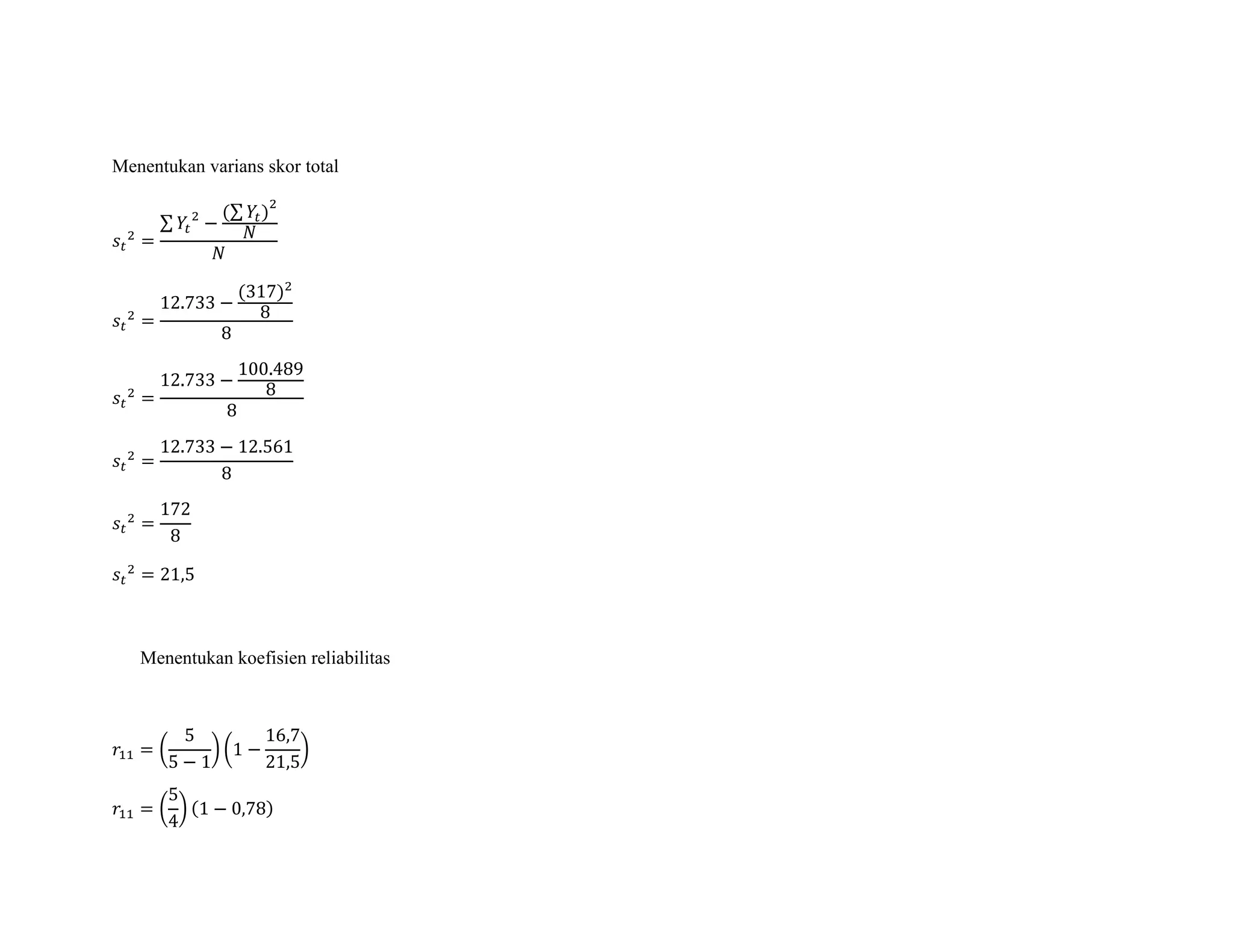 Analisis butir soal pilihan ganda dan uraian | PDF