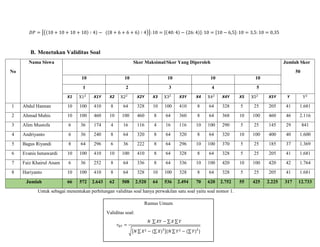 Analisis butir soal pilihan ganda dan uraian | PDF