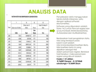Analisis Cadev | PDF