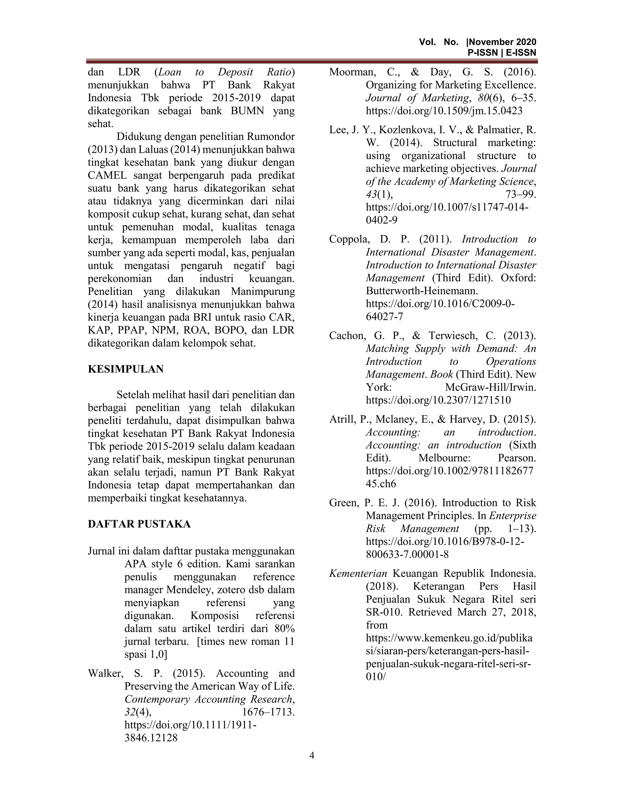 ANALISIS CAMELS UNTUK MENGUKUR TINGKAT KESEHATAN PADA PT BANK RAKYAT INDONESIA Tbk_.pdf