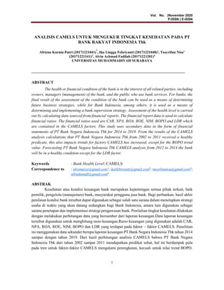 ANALISIS CAMELS UNTUK MENGUKUR TINGKAT KESEHATAN PADA PT BANK RAKYAT INDONESIA Tbk_.pdf