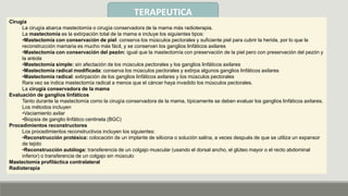 cáncer de mama | PPTX