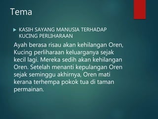 Analisis cerpen oren | PPTX