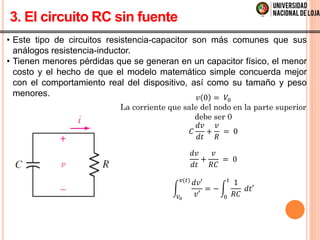 Circuitos De Primer Y Segundo Orden Concepto Semejanzas