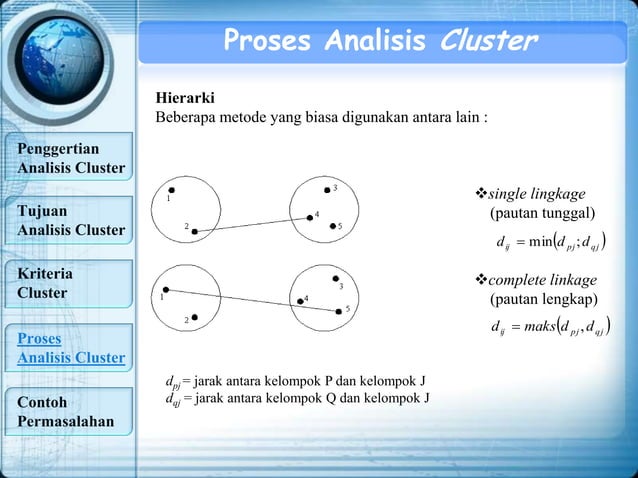 Analisis cluster | PPT