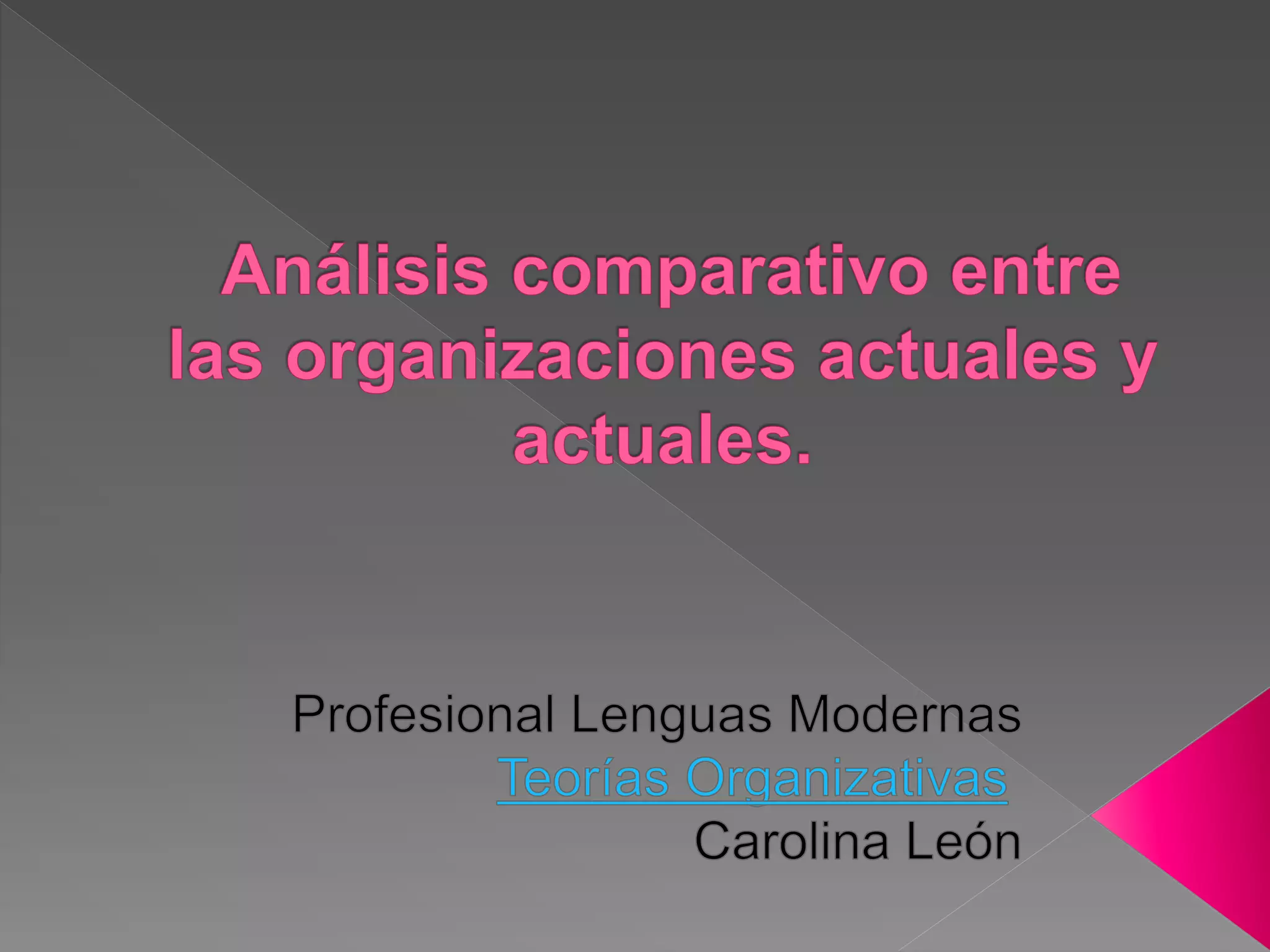 Analisis comparativo, actividad 01 | PPTX