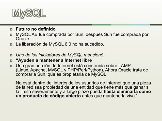 Analisis comparativo bd eq2 | PPTX