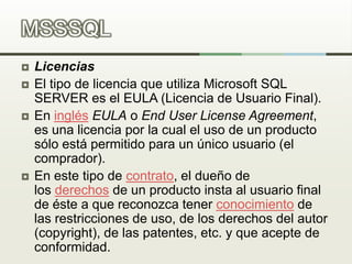 Analisis comparativo bd eq2 | PPTX