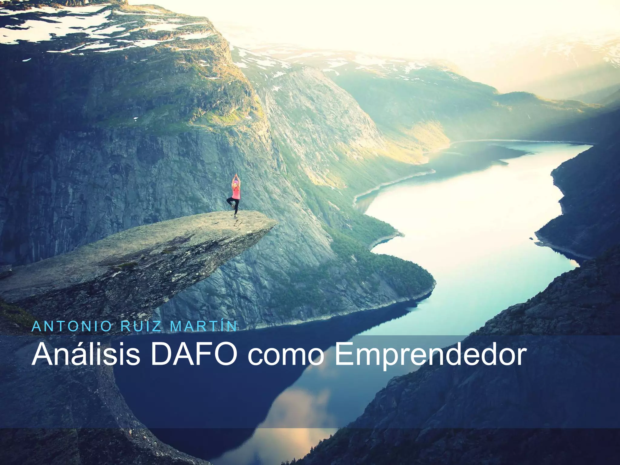 SWOT analysis as Entrepreneur | PPTX