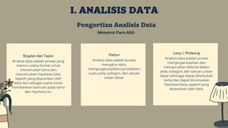 Analisis dan Interpretasi data - Kelompok 9.pptx
