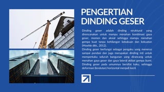 Analisis dan Perencanaan Dinding Geser pada Gedung Bertingkat ...