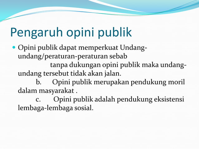 Analisis dan wacana opini publik | PPTX