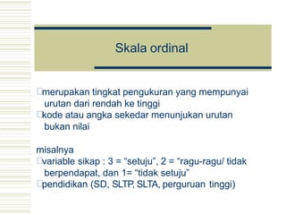 Analisis data | PPTX