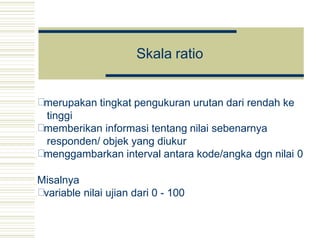 Analisis data | PPTX
