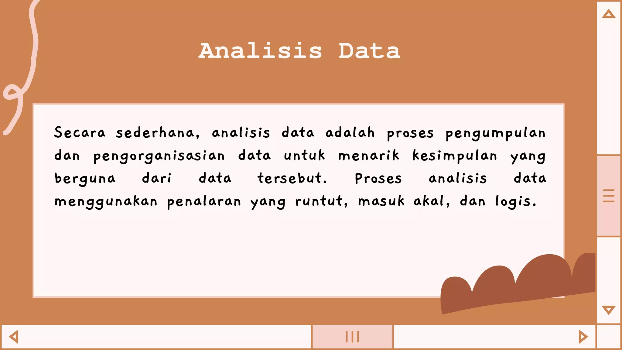 Presentasi Bab 6 Analisis Data Informatika | PDF