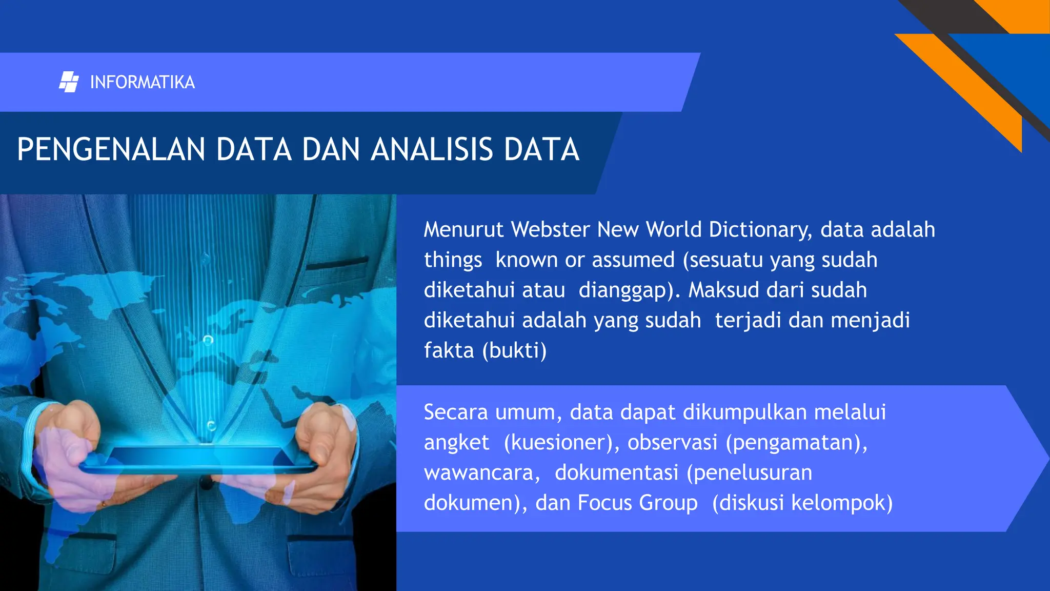 Analisis Data - untuk kelas X informatika | PPTX