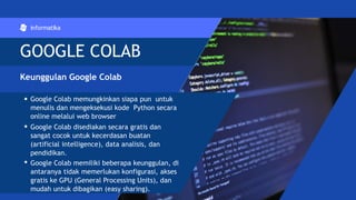 Analisis Data - untuk kelas X informatika | PPTX