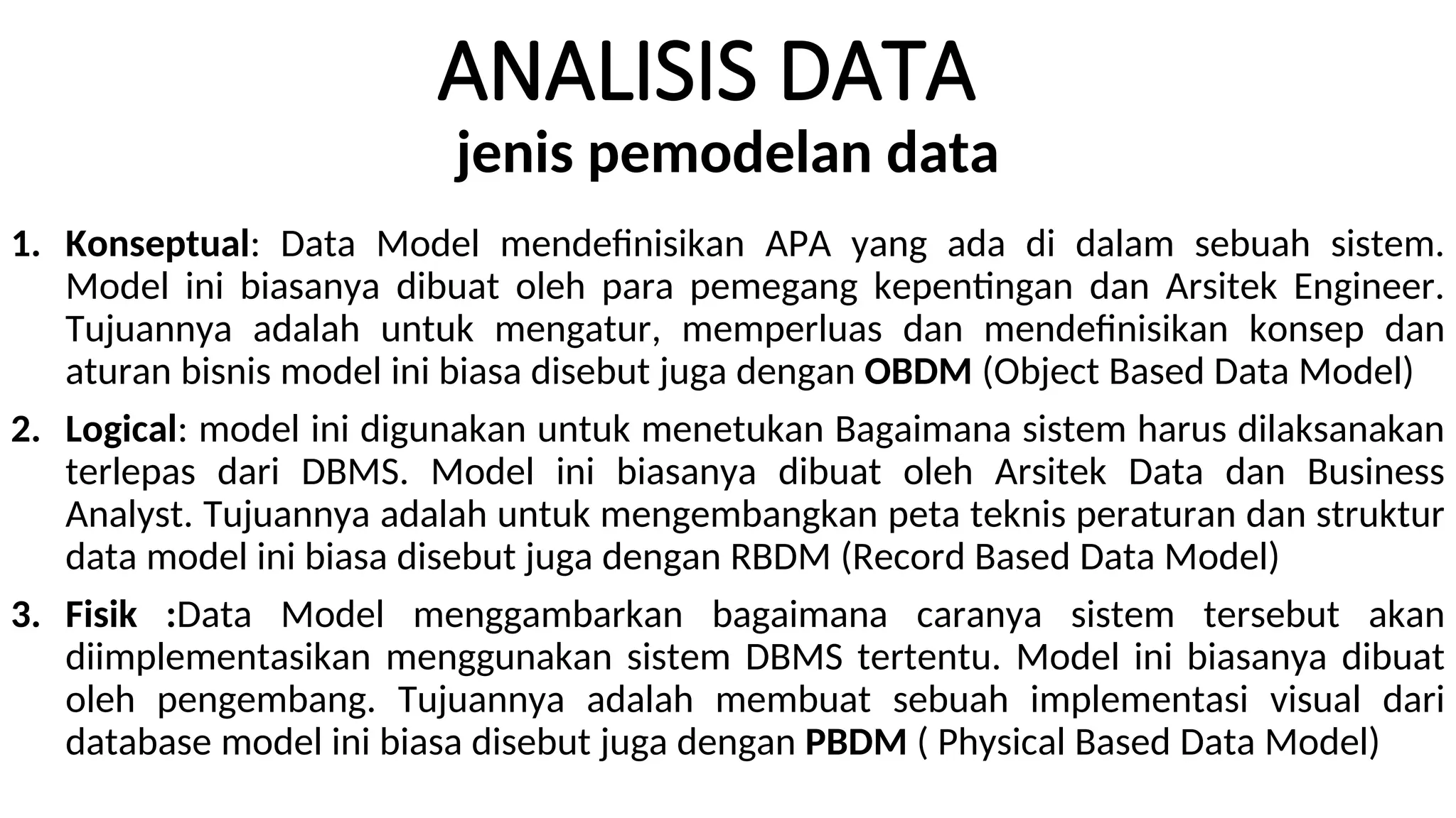 bab 4 materi analisis data kelas sepuluh | PPT