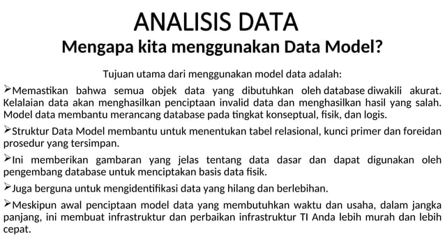 bab 4 materi analisis data kelas sepuluh | PPT