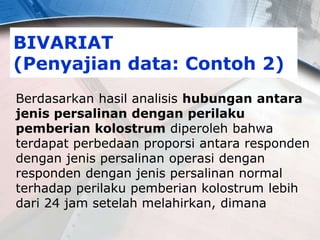 analisis data bivariat.ppt